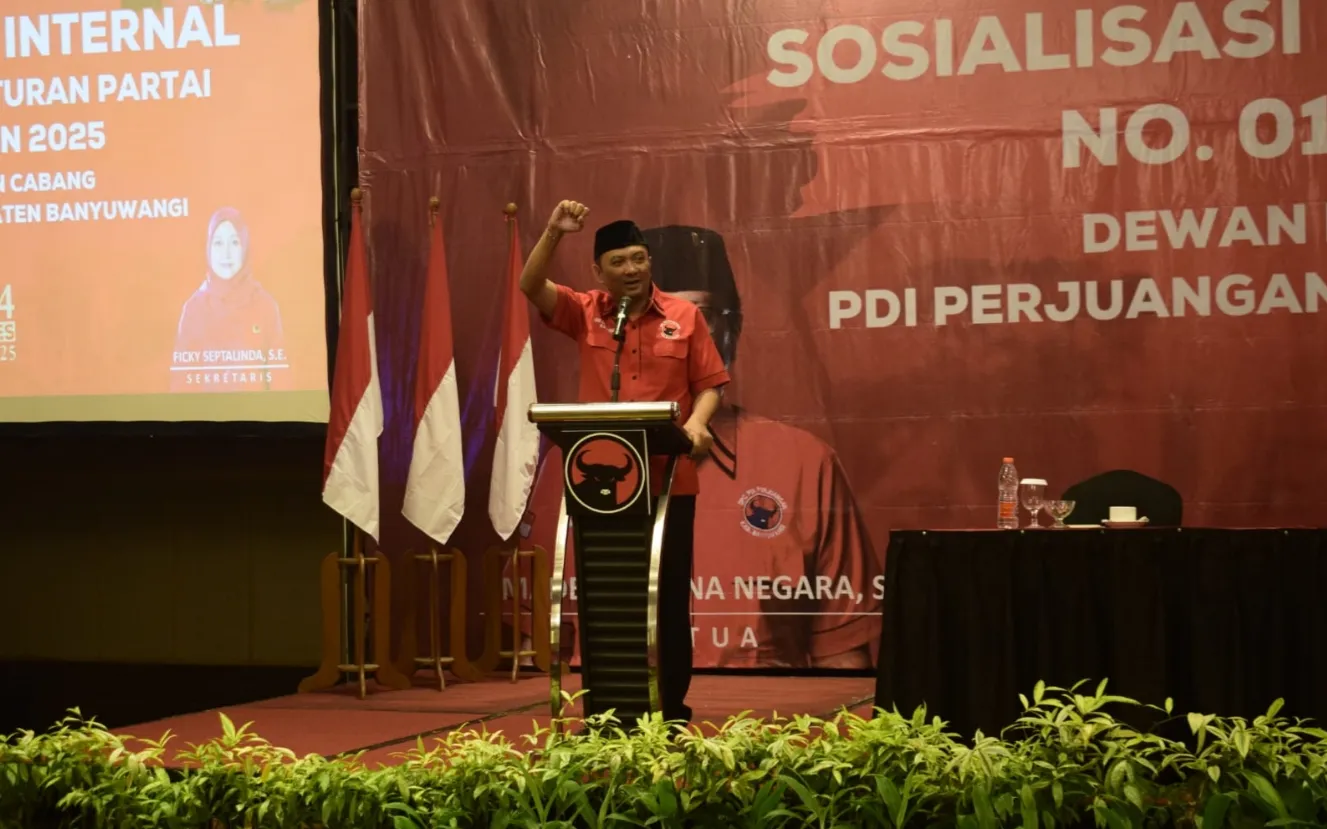 DPC PDI Perjuangan Banyuwangi Satukan Barisan, Fokus Peraturan Partai ...